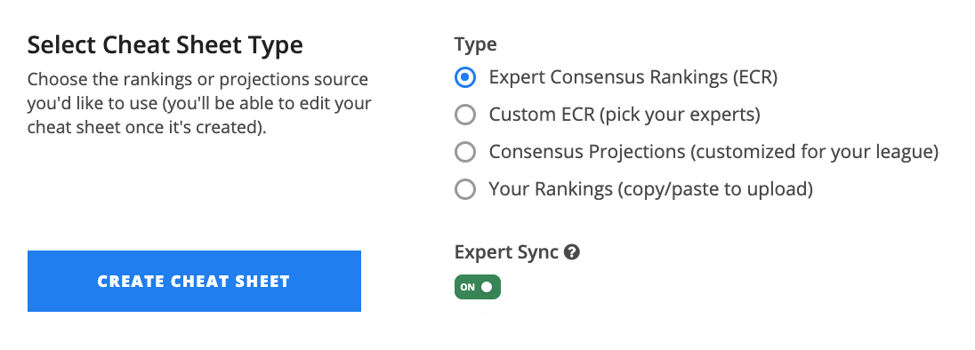 What is Expert Sync and how can I use it with my Cheat Sheets ...